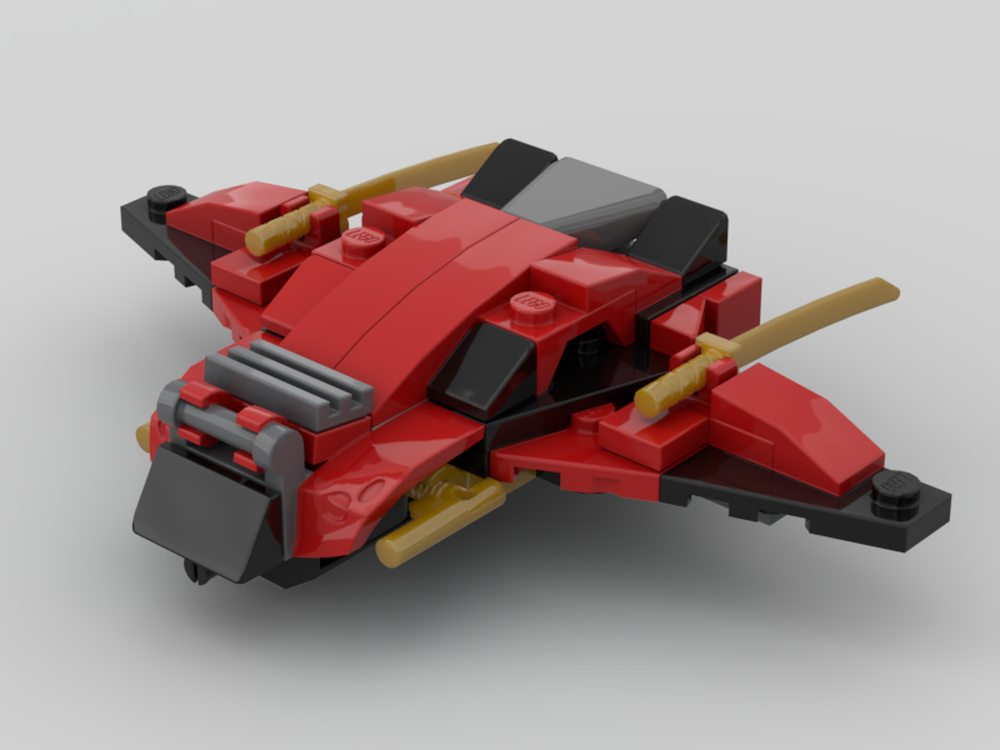 LEGO MOC Kai Charger Bomber by insaneadj | Rebrickable - Build with LEGO