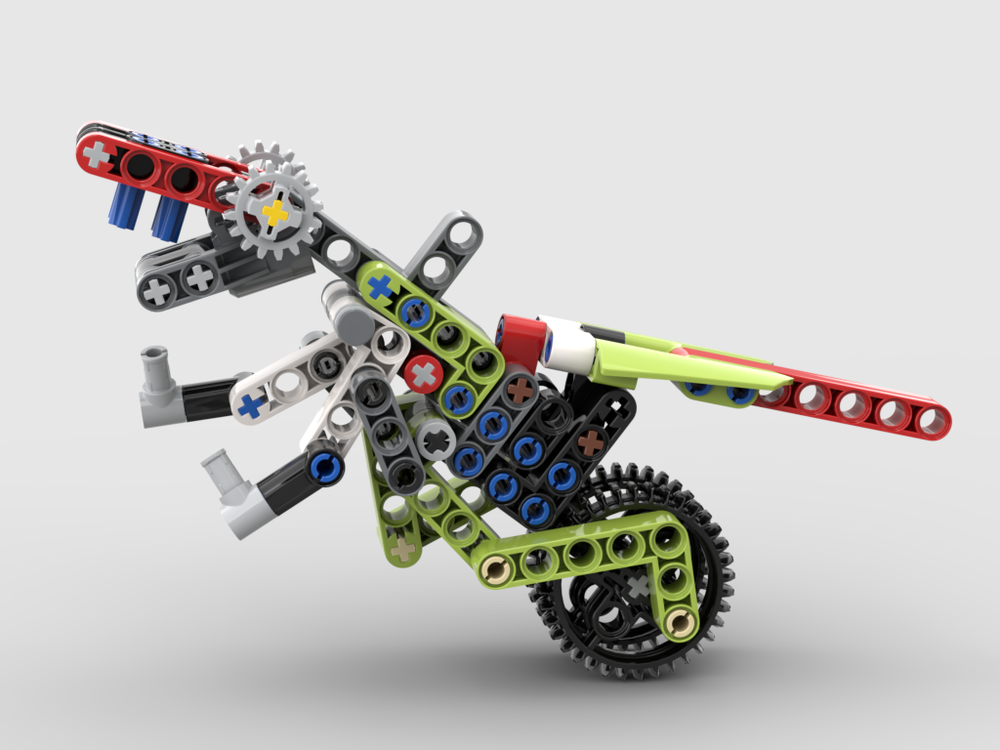 LEGO MOC Running_Velociraptor_42102 by Raptor9889 | Rebrickable - Build ...