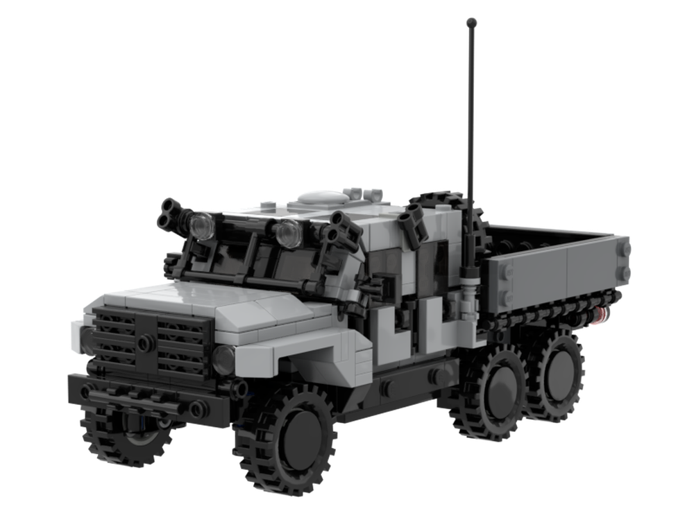 LEGO MOC MTVR Truck by Somerslego | Rebrickable - Build with LEGO