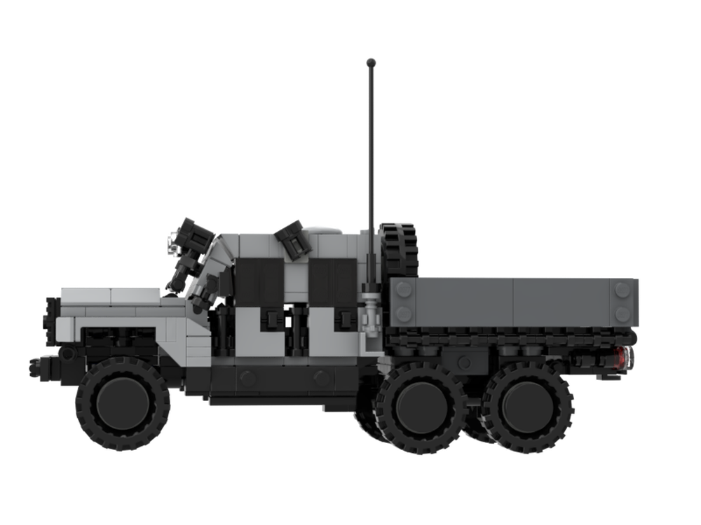 Lego Moc Mtvr Truck By Somerslego Rebrickable Build With Lego