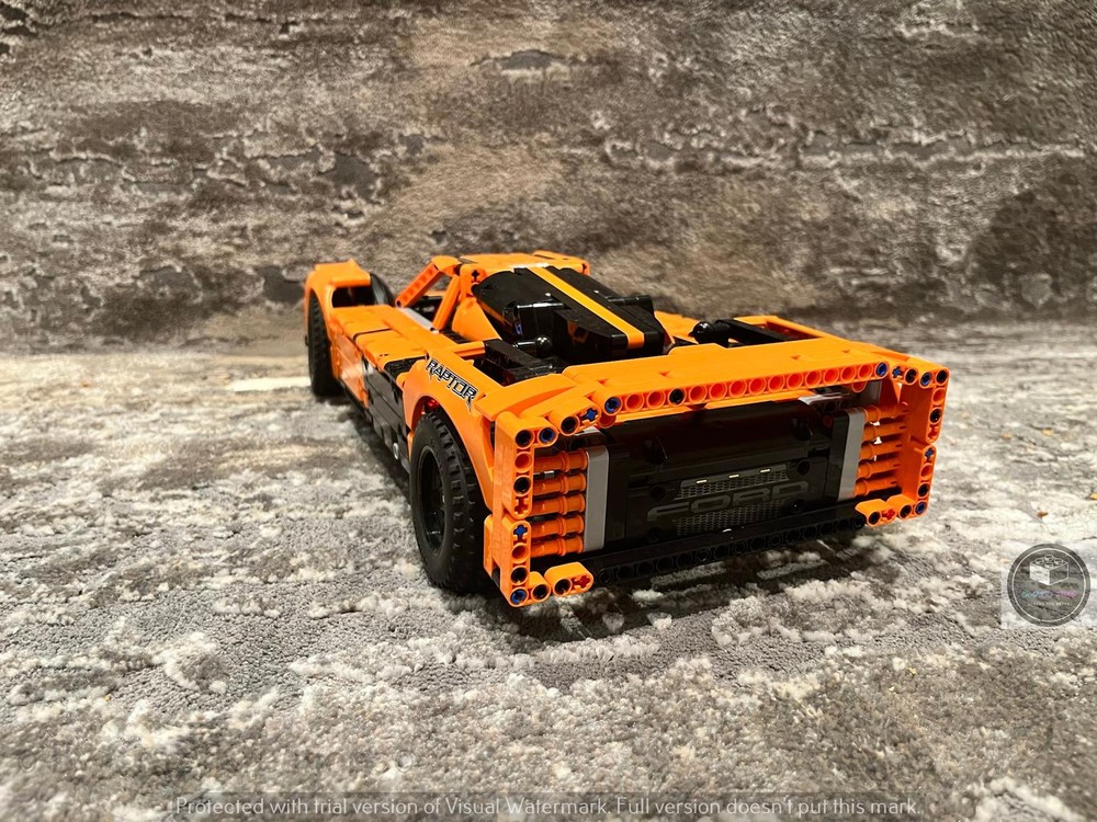 LEGO MOC 42126 B-Model | LMP1 Race Car by CrazyKreations | Rebrickable ...