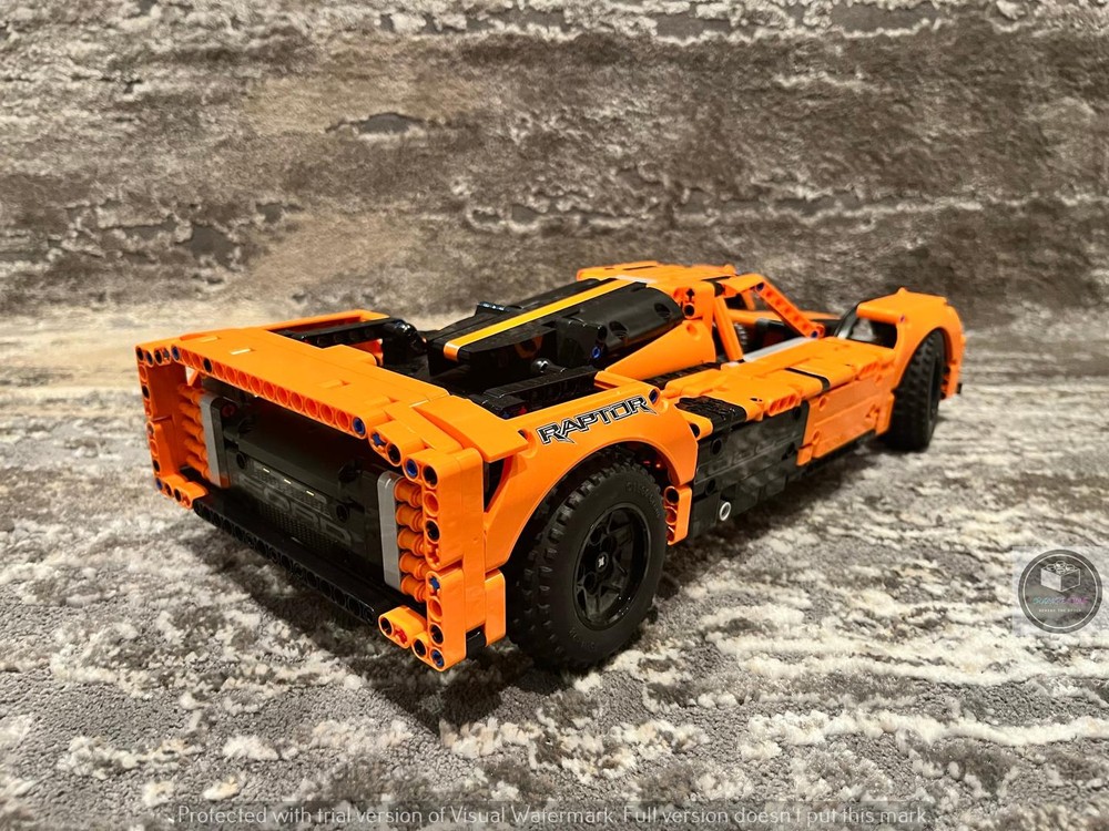 LEGO MOC 42126 B-Model | LMP1 Race Car by CrazyKreations | Rebrickable ...