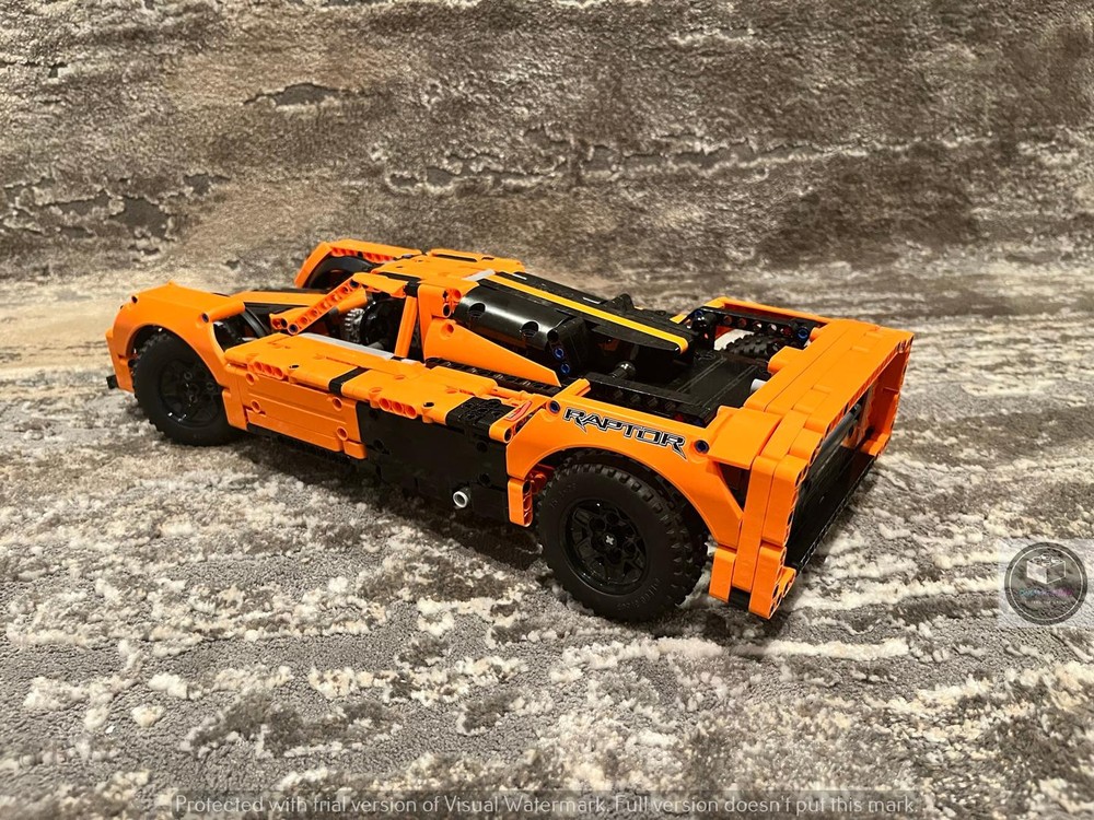 LEGO MOC 42126 B-Model | LMP1 Race Car by CrazyKreations | Rebrickable ...