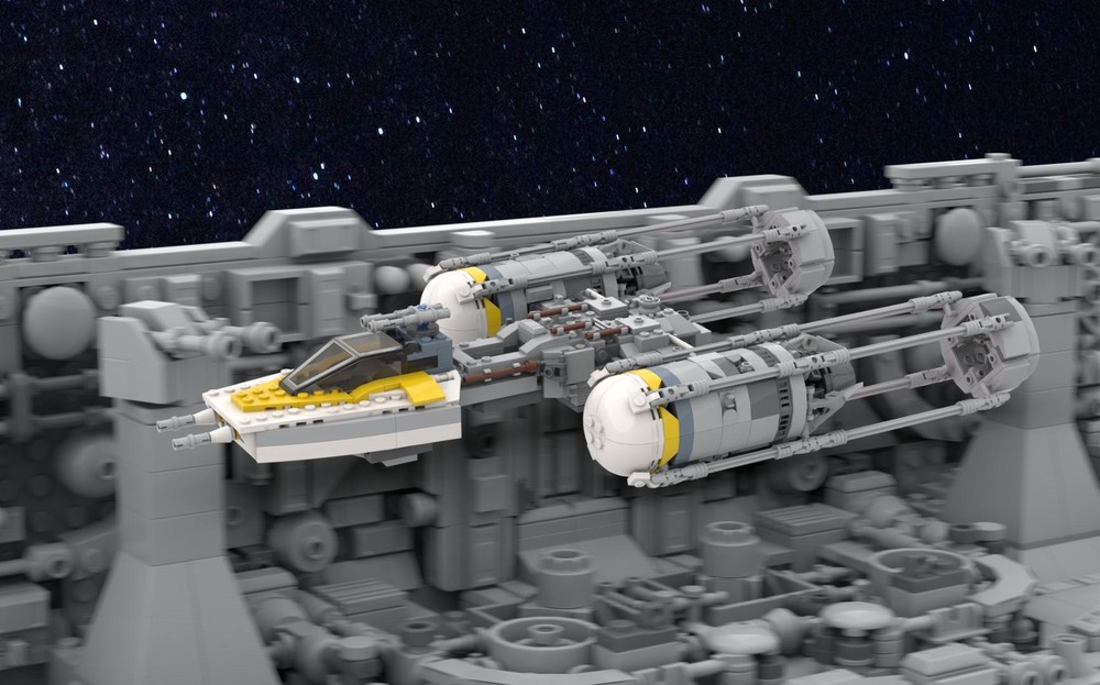 LEGO MOC Y Wing 75172 - Modification of engines by sahag | Rebrickable ...