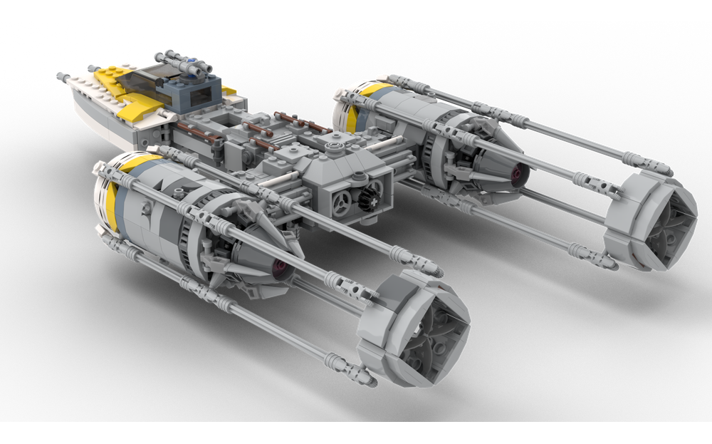 LEGO MOC Y Wing 75172 - Modification of engines by sahag | Rebrickable ...