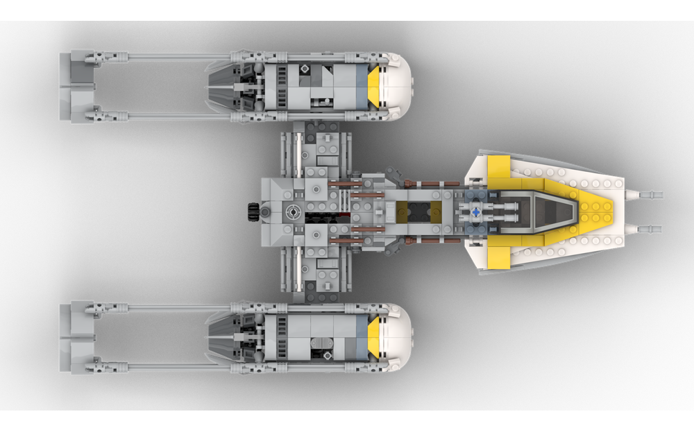 LEGO MOC Y Wing 75172 - Modification of engines by sahag | Rebrickable ...