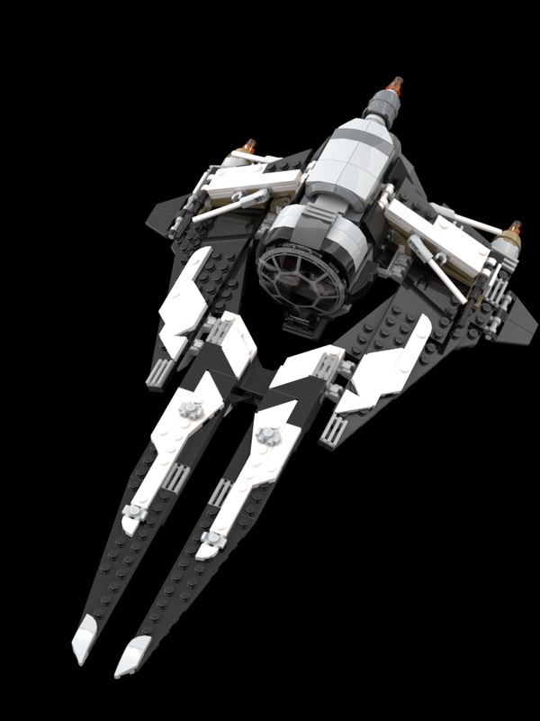 LEGO MOC TIE Infiltrator by rvn0516 | Rebrickable - Build with LEGO