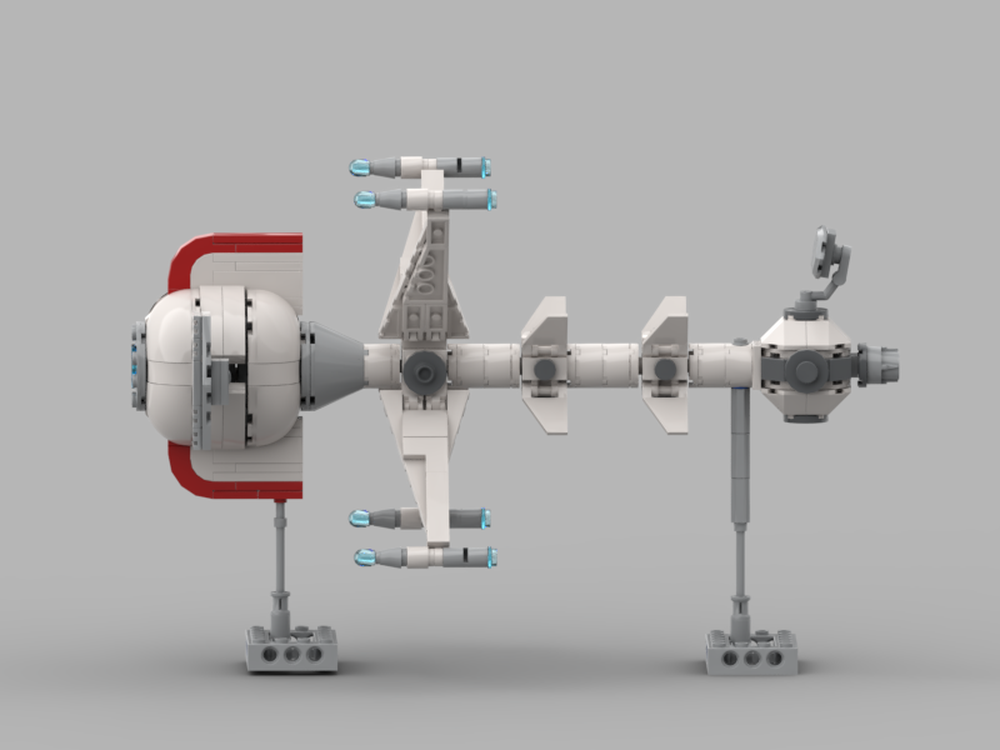 Lego Moc The Comet Captain Future By Macetat Rebrickable Build