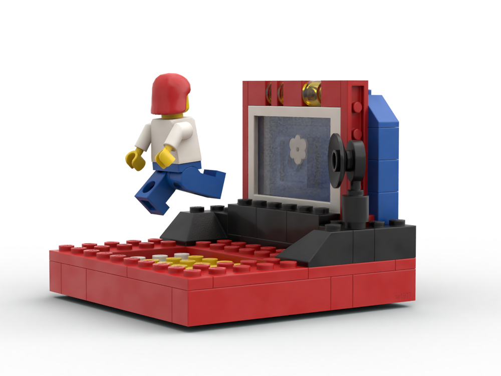 LEGO MOC 6370 Trampoline game by se1977 | Rebrickable - Build with LEGO