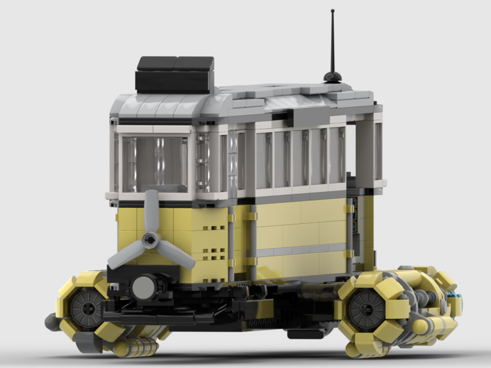 LEGO MOC Old Lisbon Hover Train Future v02 by PauloJorgeRamos ...
