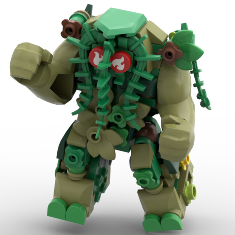 LEGO MOC Man-Thing from Marvel Werewolf by Night (Swamp-Thing) by Dream ...