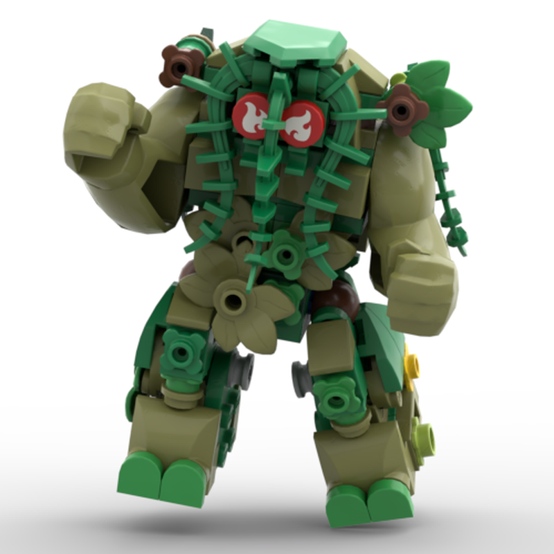 LEGO MOC Man-Thing from Marvel Werewolf by Night (Swamp-Thing) by Dream ...