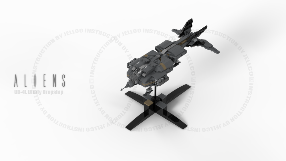 LEGO MOC Micro Aliens Series PART I : UD-4L Dropship Flying Type by ...