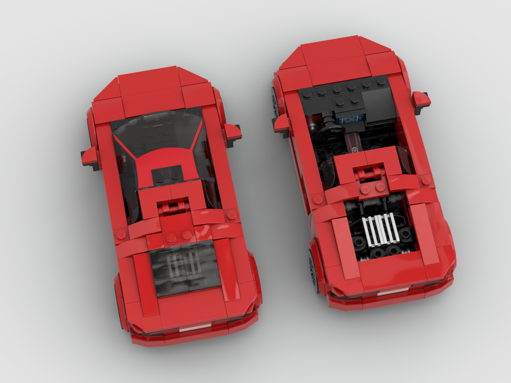 Lego Moc Lamborghini Aventador By Ghsdfigjkugf Rebrickable Build