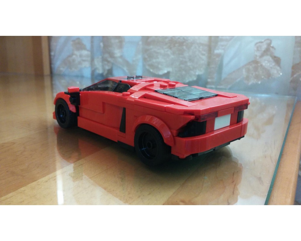 Lego Moc Lamborghini Aventador By Ghsdfigjkugf Rebrickable Build