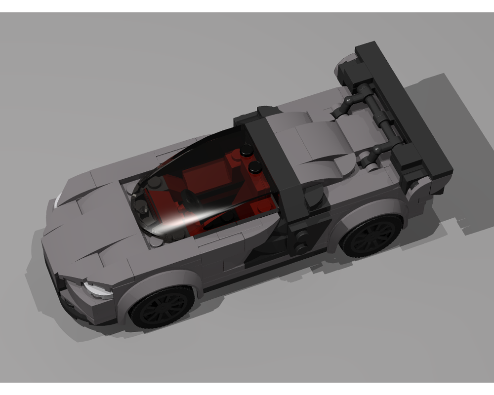 LEGO MOC MOD 75873 - AUDI R8 LMS ULTRA by deconsnowman | Rebrickable ...