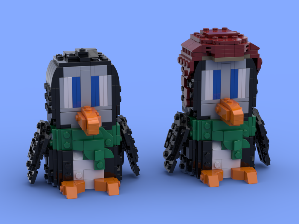 LEGO MOC Holiday Figures- Penguin by Penguins and plastic | Rebrickable ...