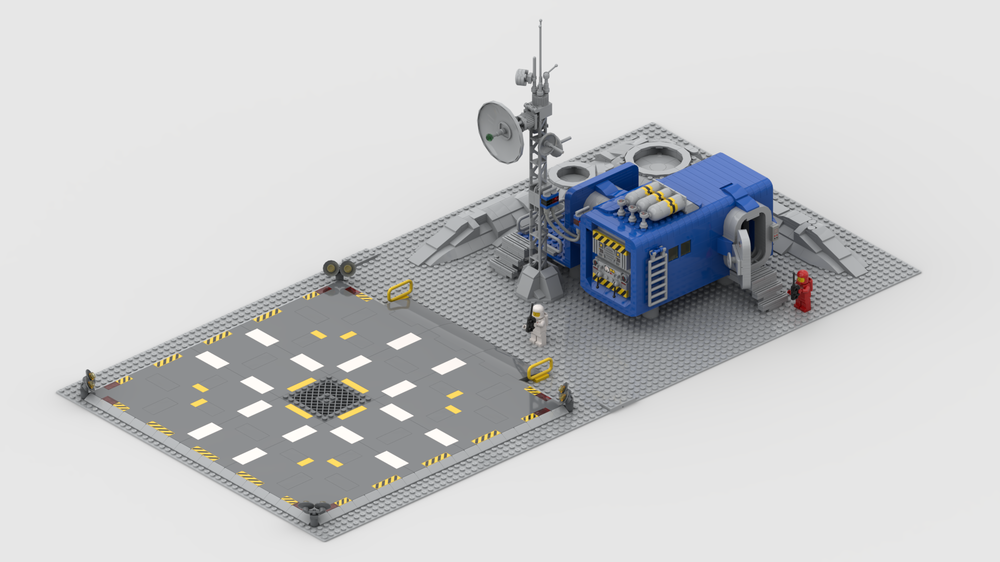 LEGO MOC Classic Space - Outpost for the new Galaxy Explorer by ...