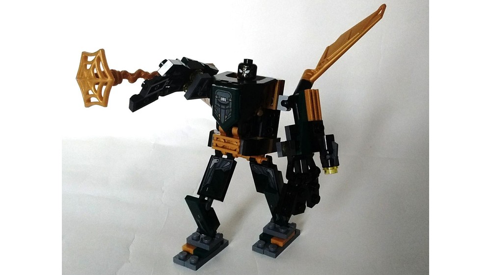 Lego Moc 76195 Spider Man Mech By Julien1001 Rebrickable Build With