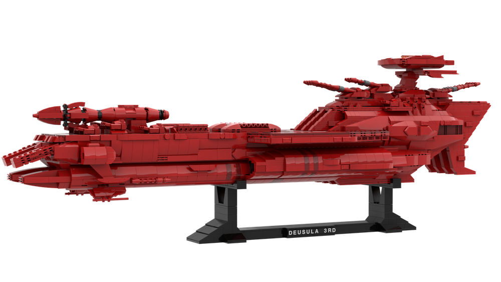 Lego Moc Great Imperial Garmilas Deusula The 3rd Space Battleship