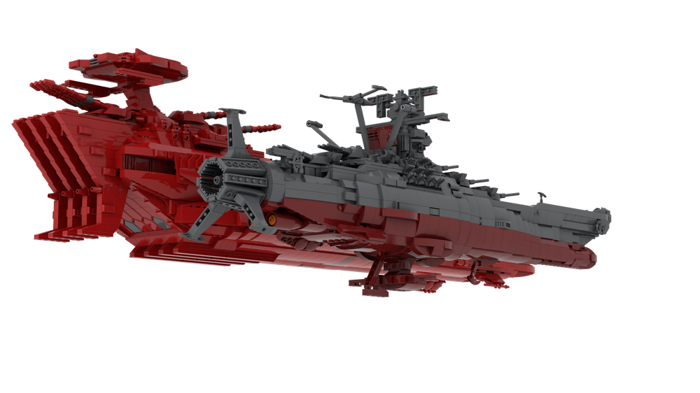 Lego Moc Great Imperial Garmilas Deusula The 3rd Space Battleship