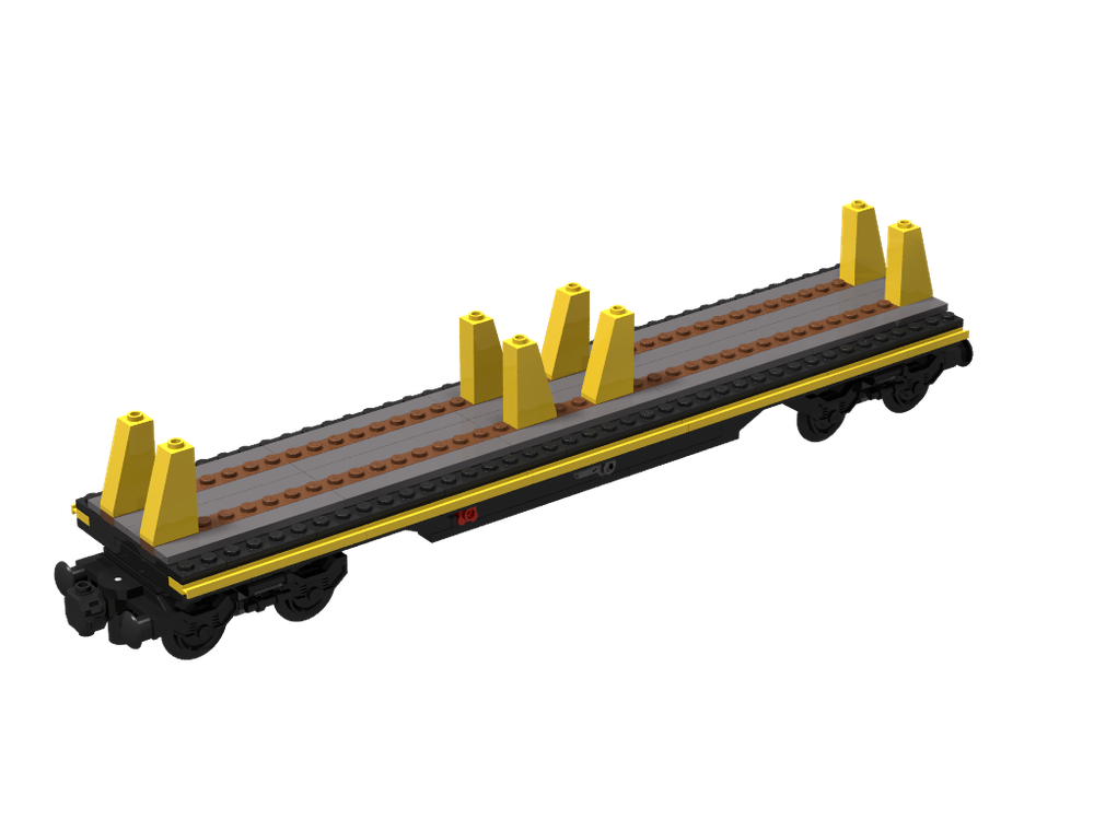 LEGO MOC Schwellentransportwagen / Sleeper Transport Wagon by MiBrick ...