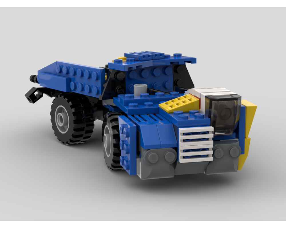Lego Moc 31087 Underground Mining Dump Truck By Klintisztvud