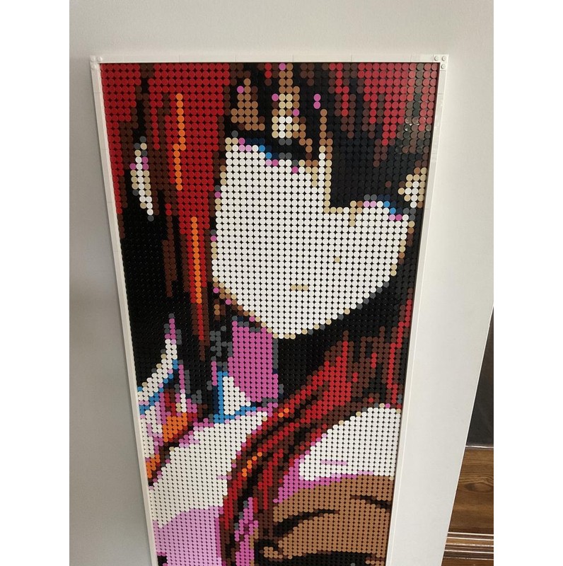 LEGO MOC Kurisu Makise Mosaic (Steins Gate Anime) by aaronaar ...