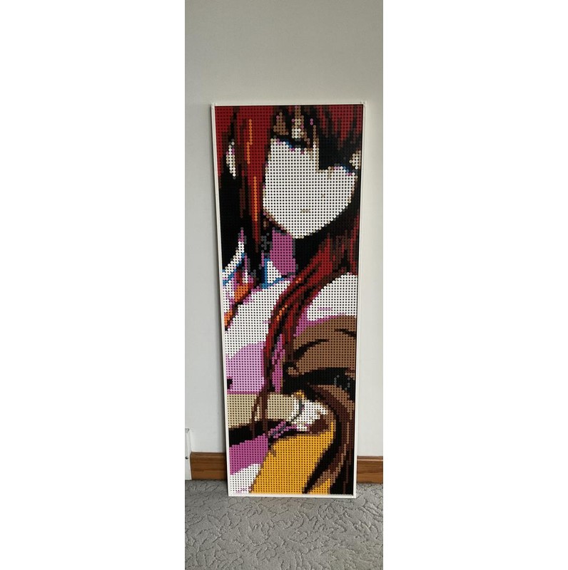 LEGO MOC Kurisu Makise Mosaic (Steins Gate Anime) by aaronaar ...