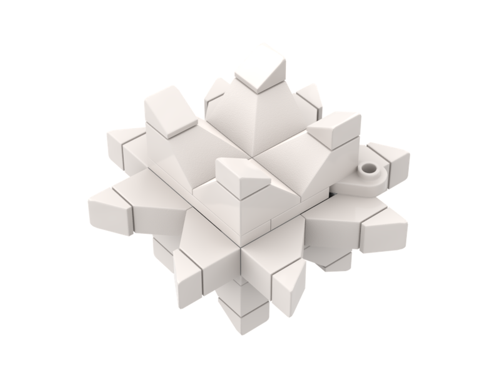 LEGO MOC Christmas Star by tomtoms_design | Rebrickable - Build with LEGO