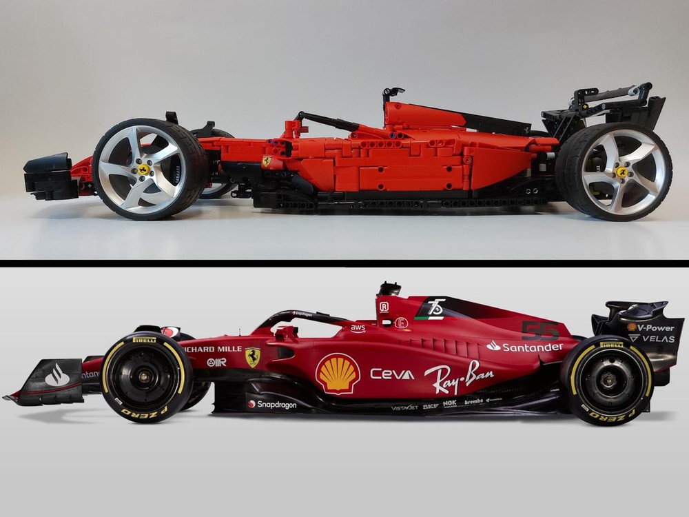 LEGO MOC Ferrari F1-75 (42143) by ConstructionsByDonat | Rebrickable ...