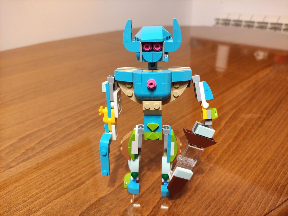 LEGO MOC Demon Robot - Gun and Sword by ivanNik85 | Rebrickable - Build ...