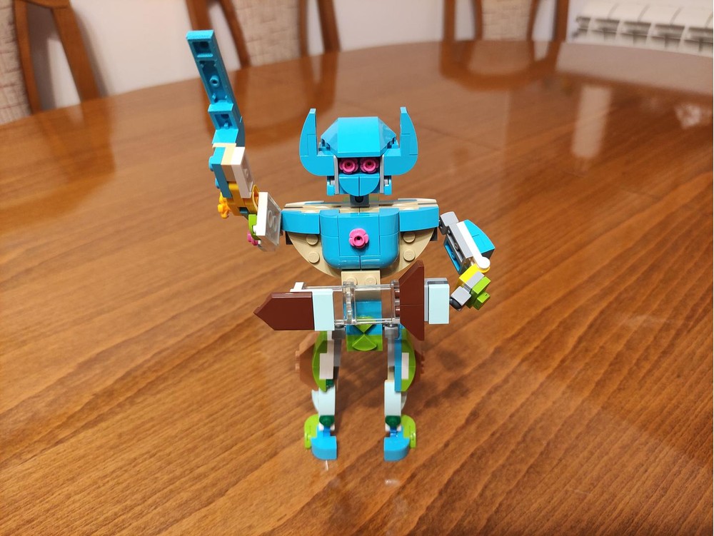 LEGO MOC Demon Robot - Gun and Sword by ivanNik85 | Rebrickable - Build ...