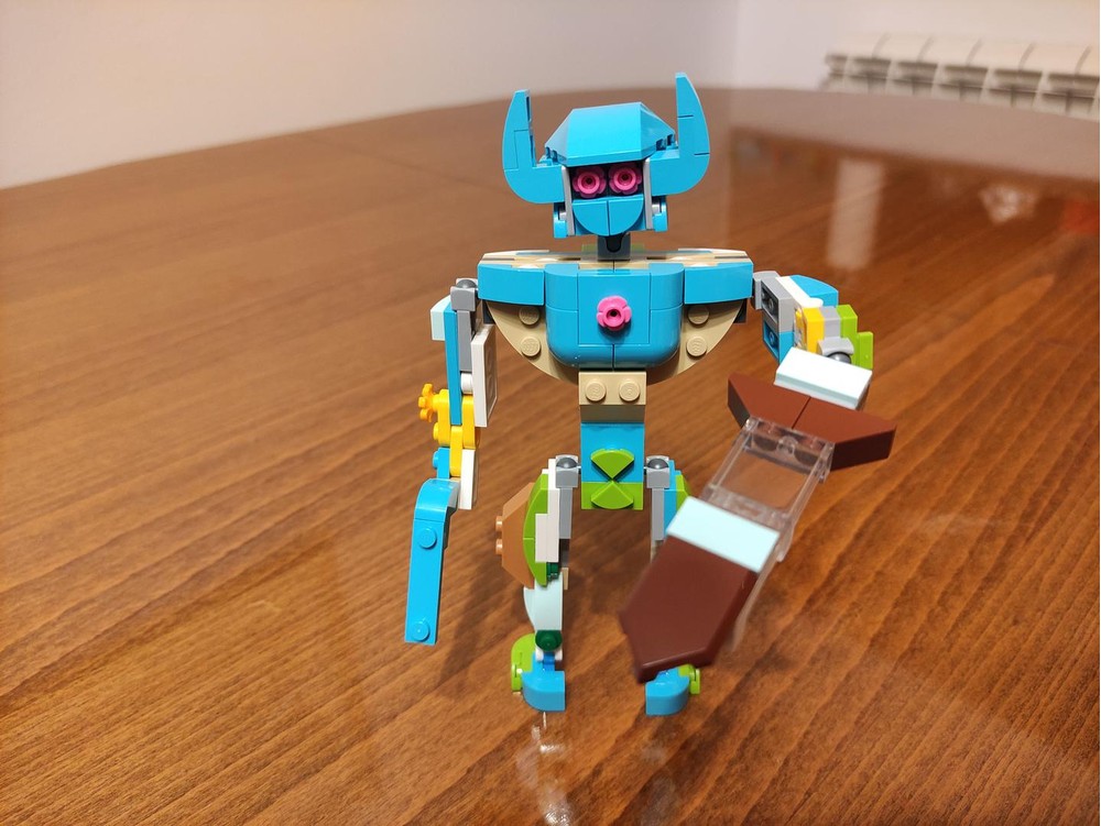 LEGO MOC-128377 Demon Robot - Gun and Sword by ivanNik85 | Rebrickable ...