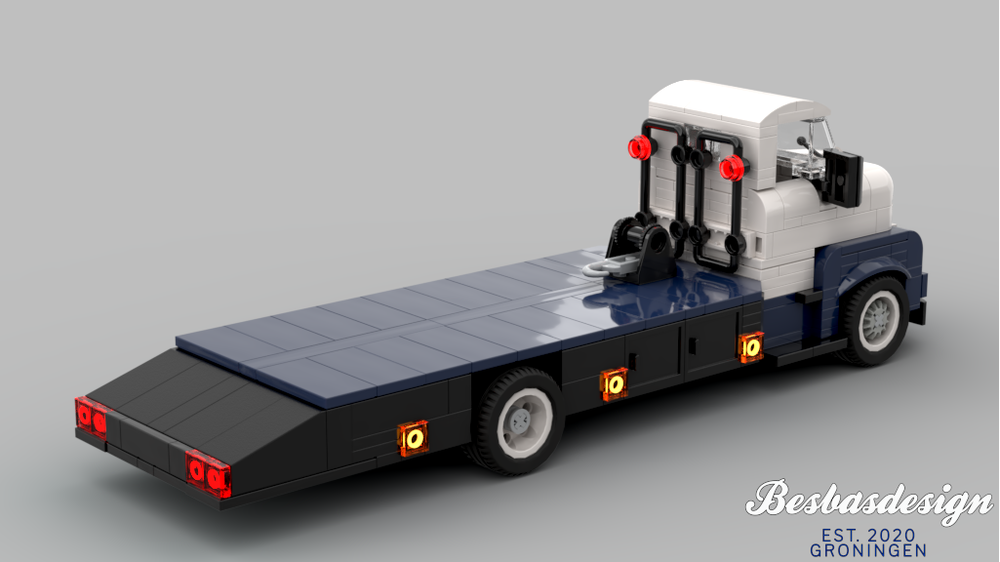 LEGO MOC Ford F5 COE modular system by besbasdesign | Rebrickable ...