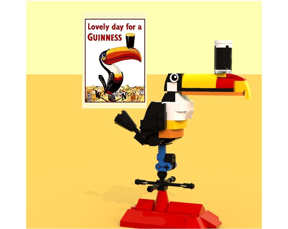 LEGO MOC GuinnessToucan by LegoOri | Rebrickable - Build with LEGO