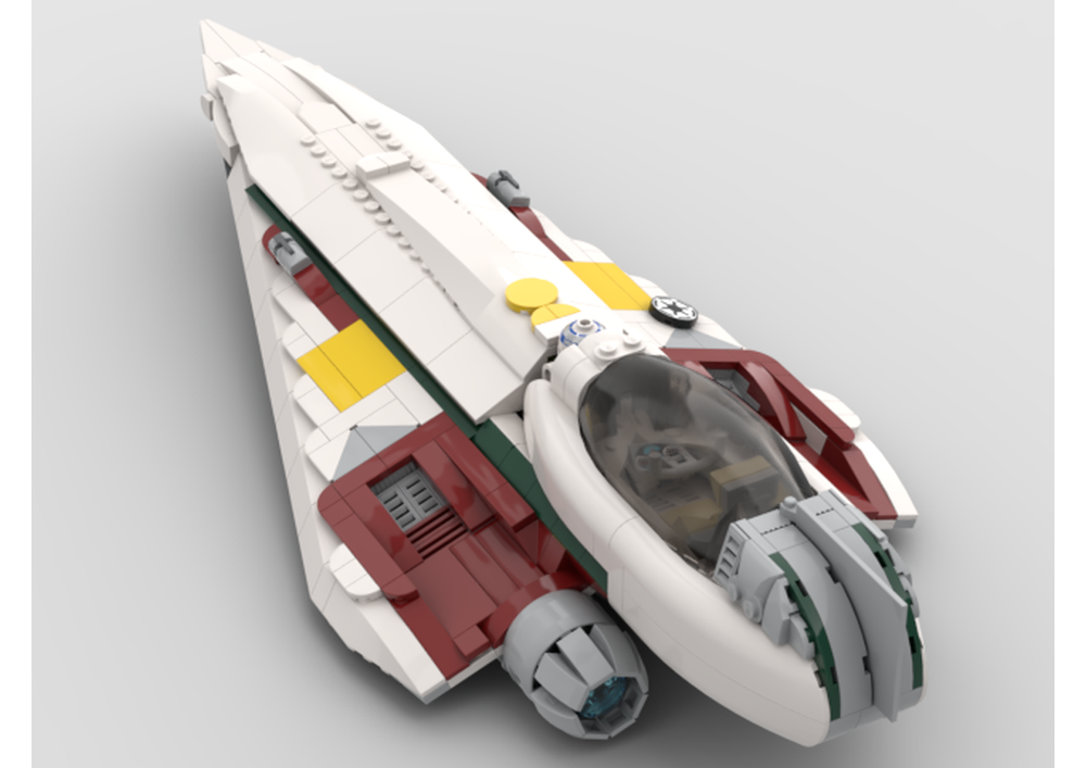 LEGO MOC Mace Windu's Starfighter by Eventus_Engineering_System ...