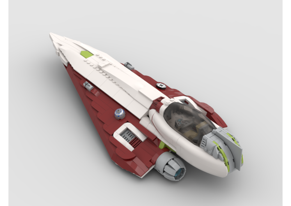 Lego Moc Obi Wans Starfighter By Eventusengineeringsystem