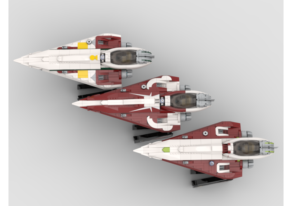 Lego Moc Starfighters Pack By Eventusengineeringsystem Rebrickable