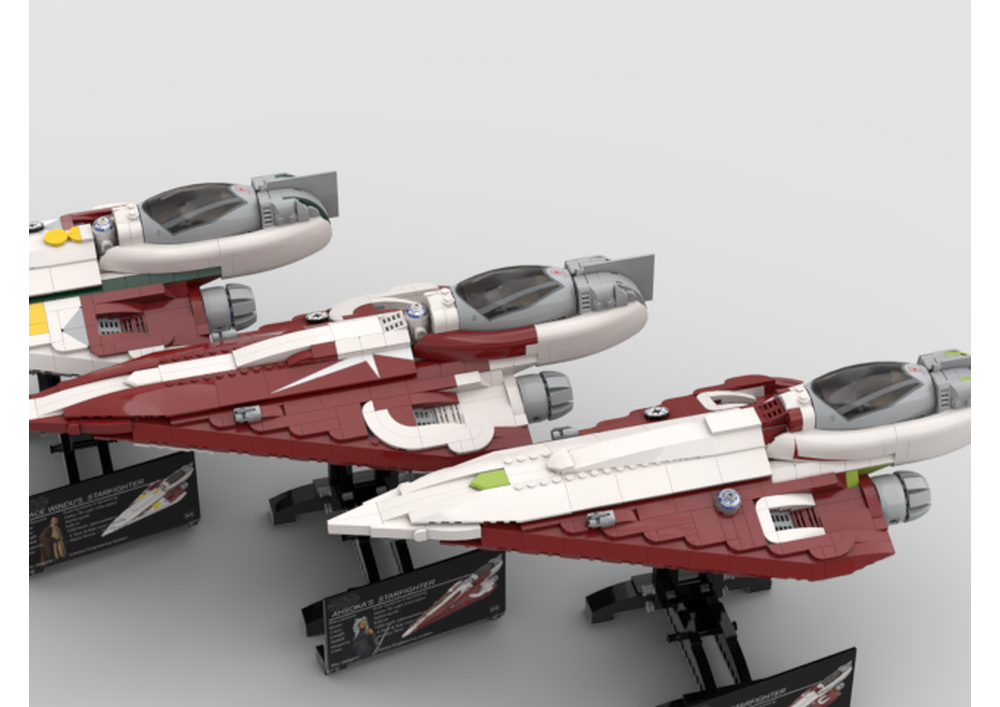 Lego Moc Starfighters Pack By Eventusengineeringsystem Rebrickable