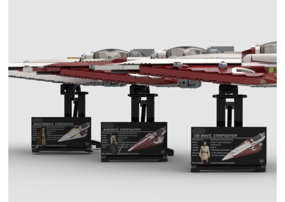 Lego Moc Starfighters Pack By Eventusengineeringsystem Rebrickable