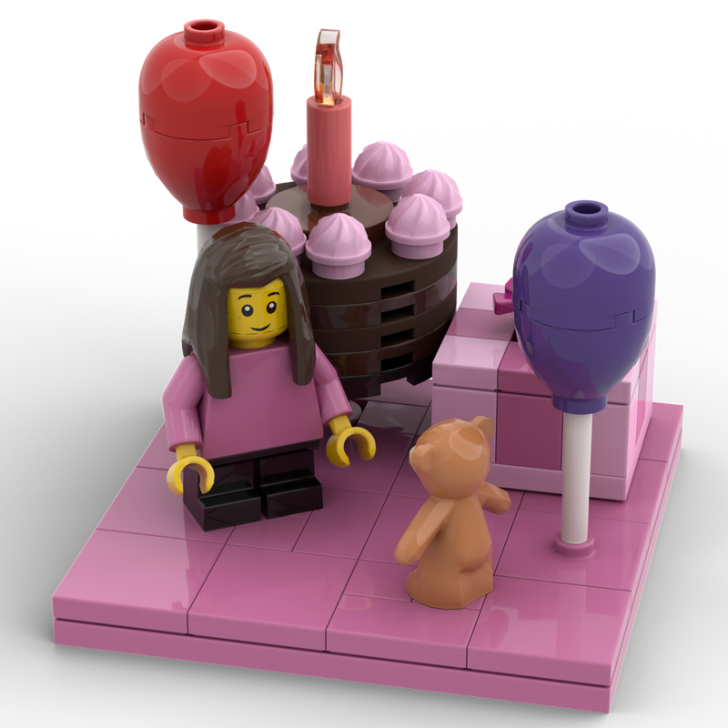 LEGO MOC Present for a girl by BrickAtlas | Rebrickable - Build with LEGO