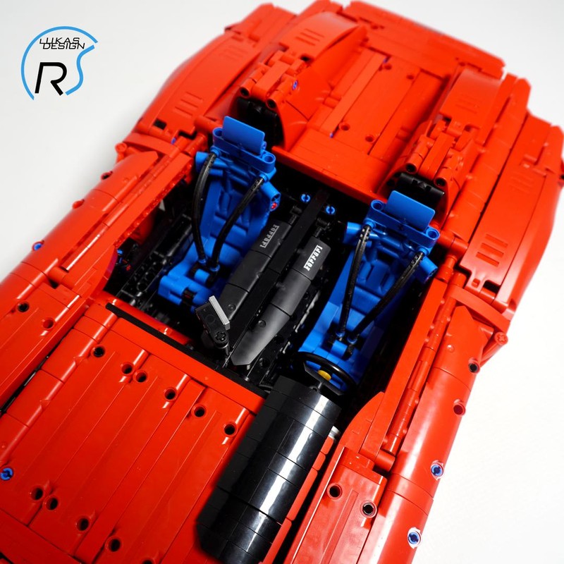 LEGO MOC Ferrari Monza SP1 & SP2 1:8 Scale by Lukas2020 | Rebrickable - Build with LEGO