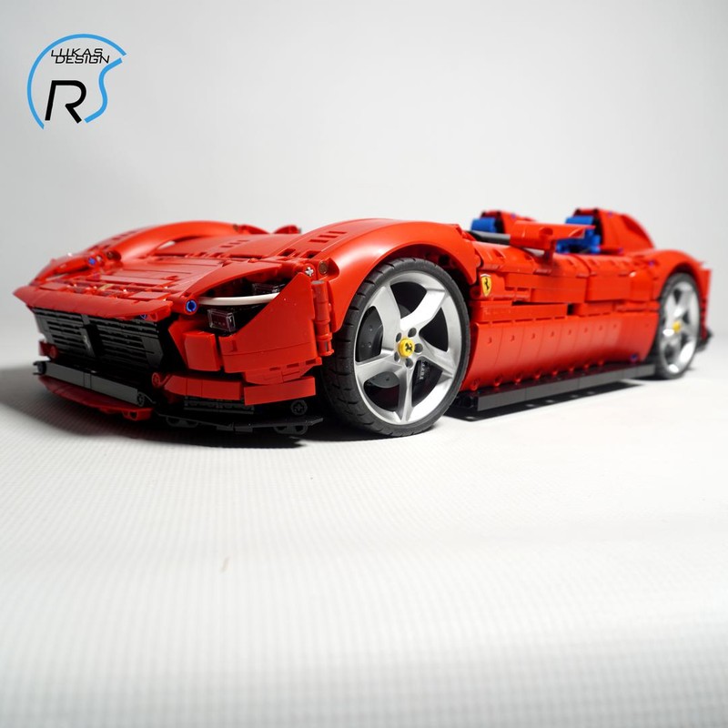 LEGO MOC Ferrari Monza SP1 & SP2 1:8 Scale by Lukas2020 | Rebrickable - Build with LEGO