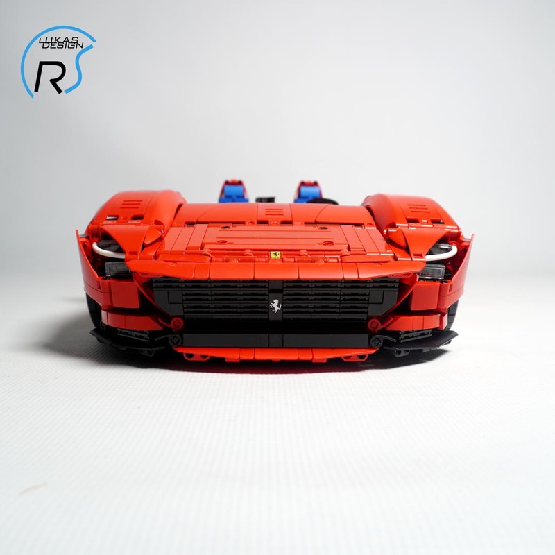 LEGO MOC Ferrari Monza SP1 & SP2 1:8 Scale by Lukas2020 | Rebrickable - Build with LEGO