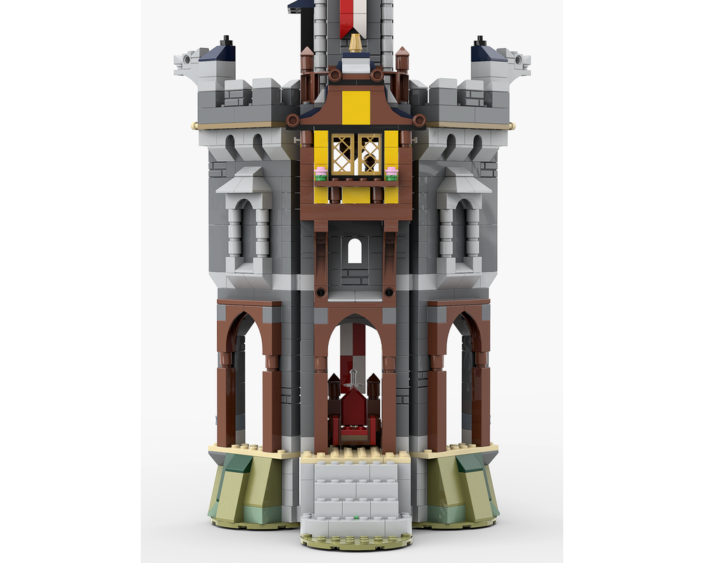 LEGO MOC Knight Commander's Tower by Ko_Lego | Rebrickable - Build with ...