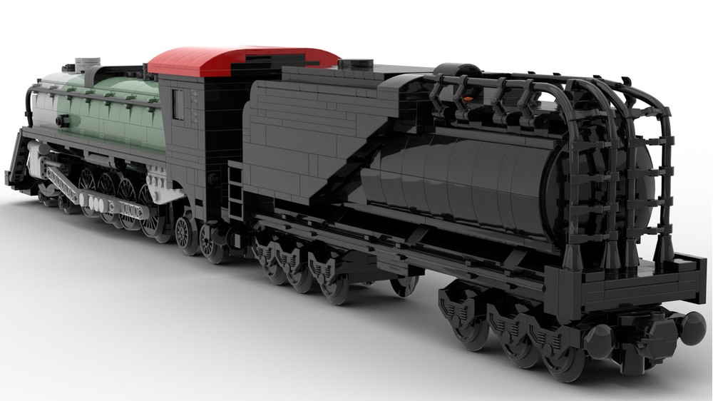 LEGO MOC Locomotive - RC - Great Northern S2 - MOC by Mimi68 | Rebrickable - Build with LEGO