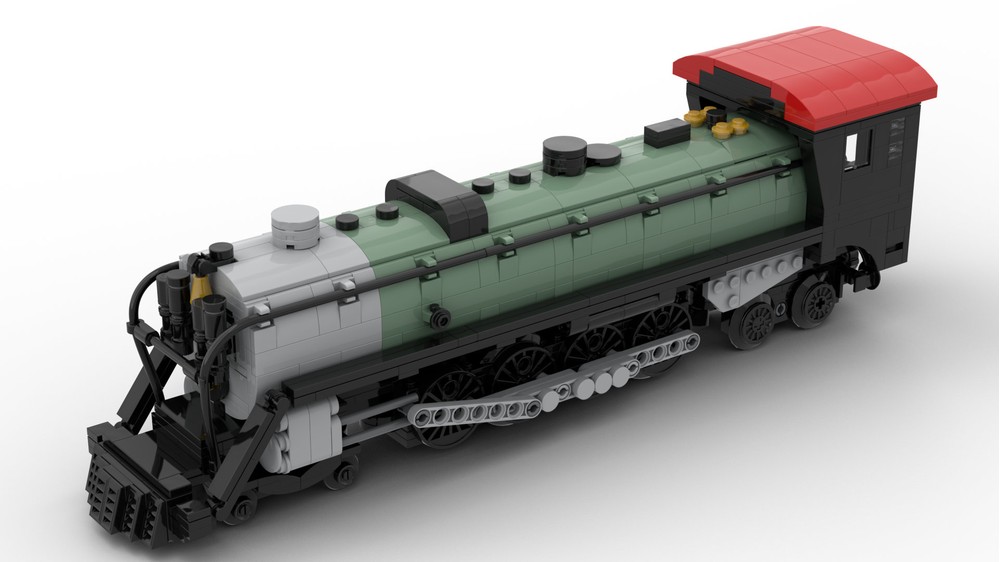 LEGO MOC Locomotive - RC - Great Northern S2 - MOC by Mimi68 | Rebrickable - Build with LEGO