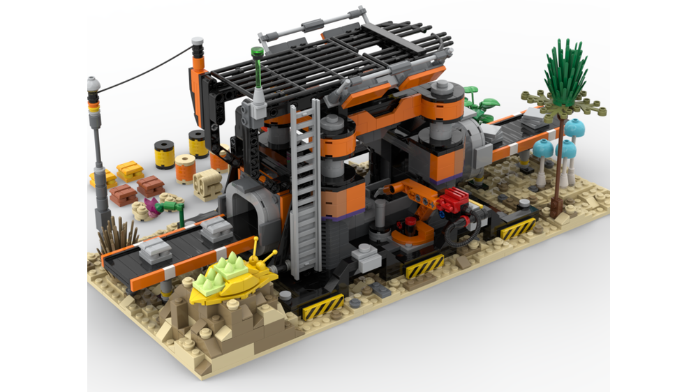 LEGO MOC Satisfactory Constructor by NerdyLegoist | Rebrickable - Build ...