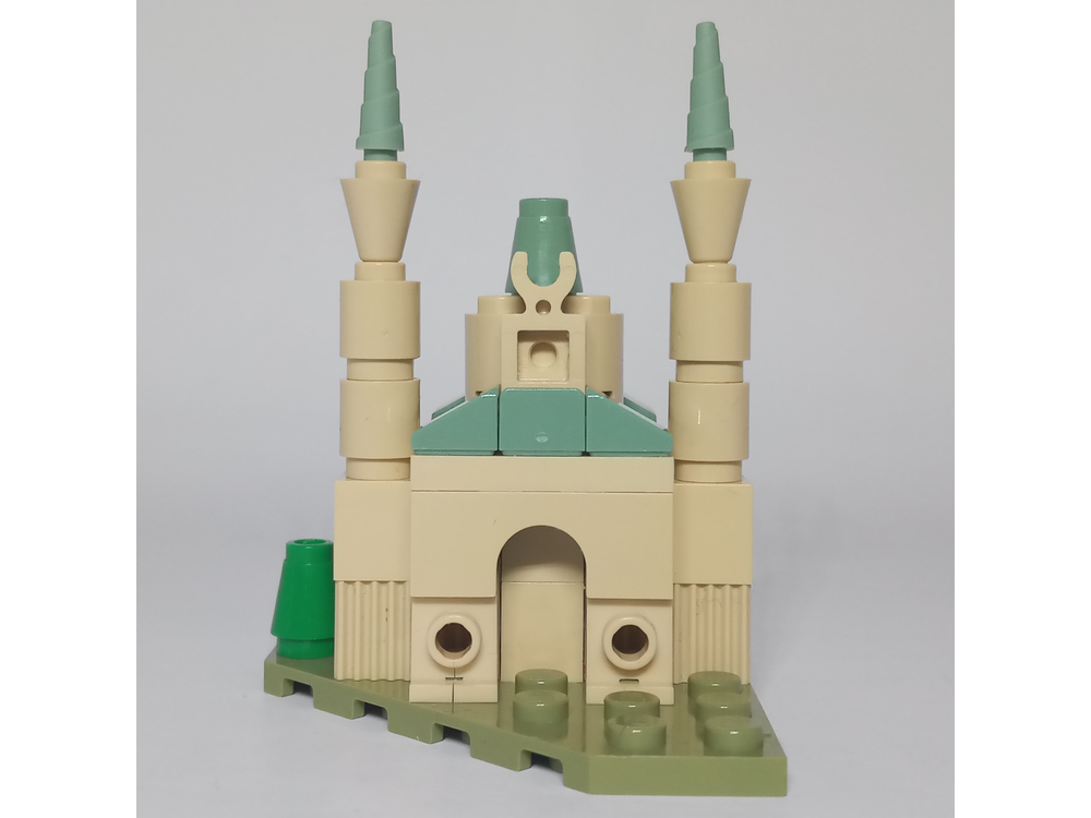 Lego Moc 30435 Mosque By Dafeld Rebrickable Build With Lego